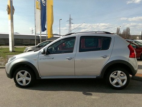 Фото Renault Sandero Stepway цвета «Светлый базальт» (серебристый) (17)